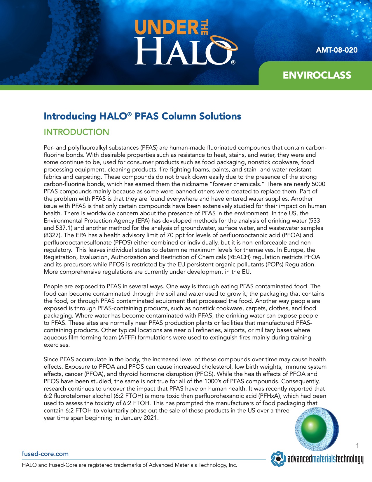 Introducing HALO® PFAS Column Solutions | HALO® Columns